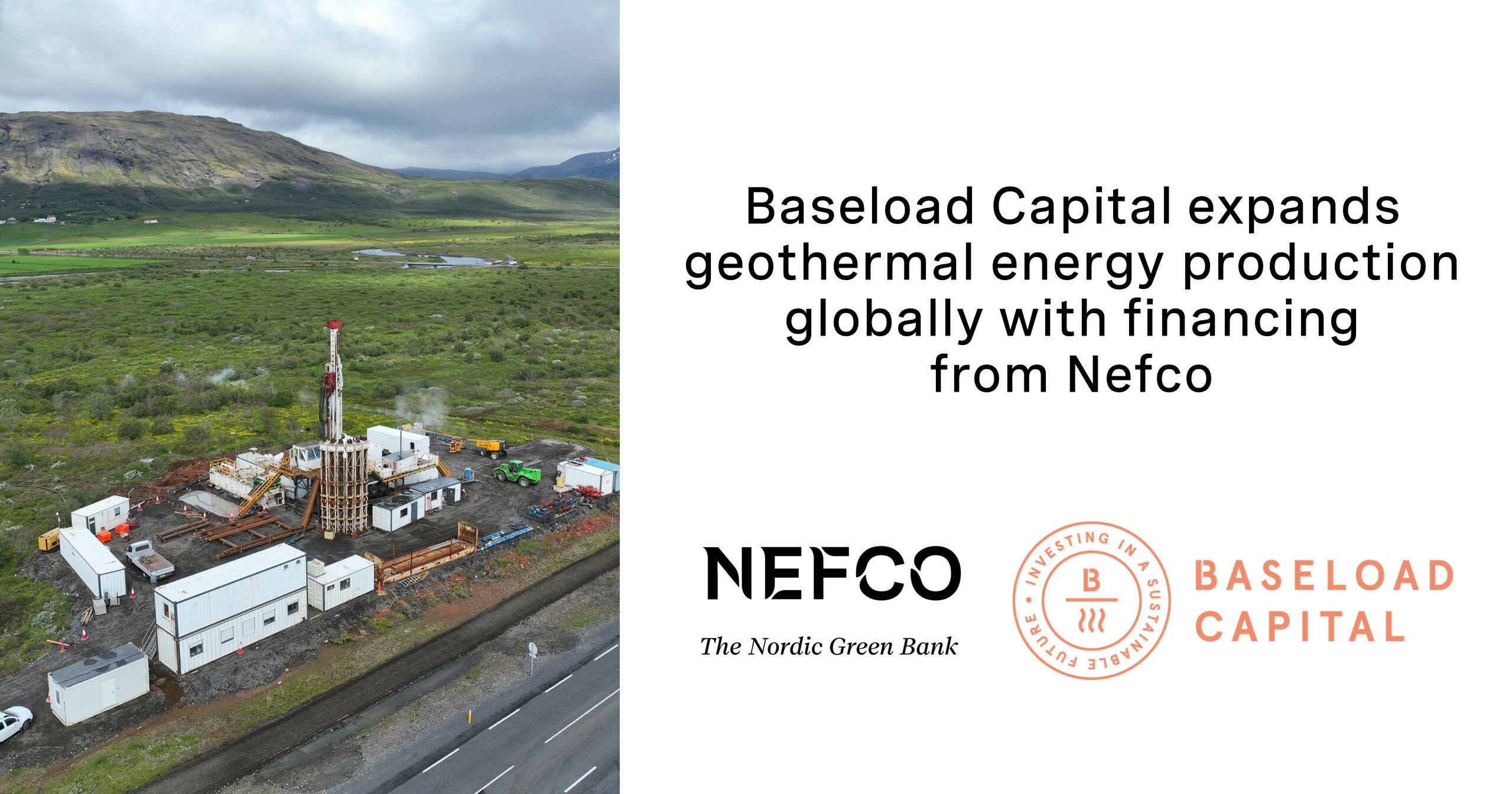 Baseload Capital utökar produktionen av geotermisk energi | Nefco