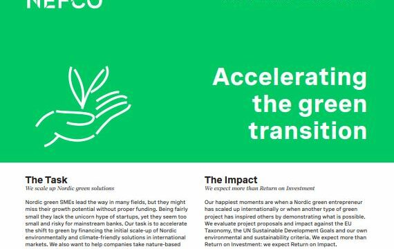 Latest news | Nefco | Nefco