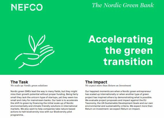 Nefco company profile | Nefco